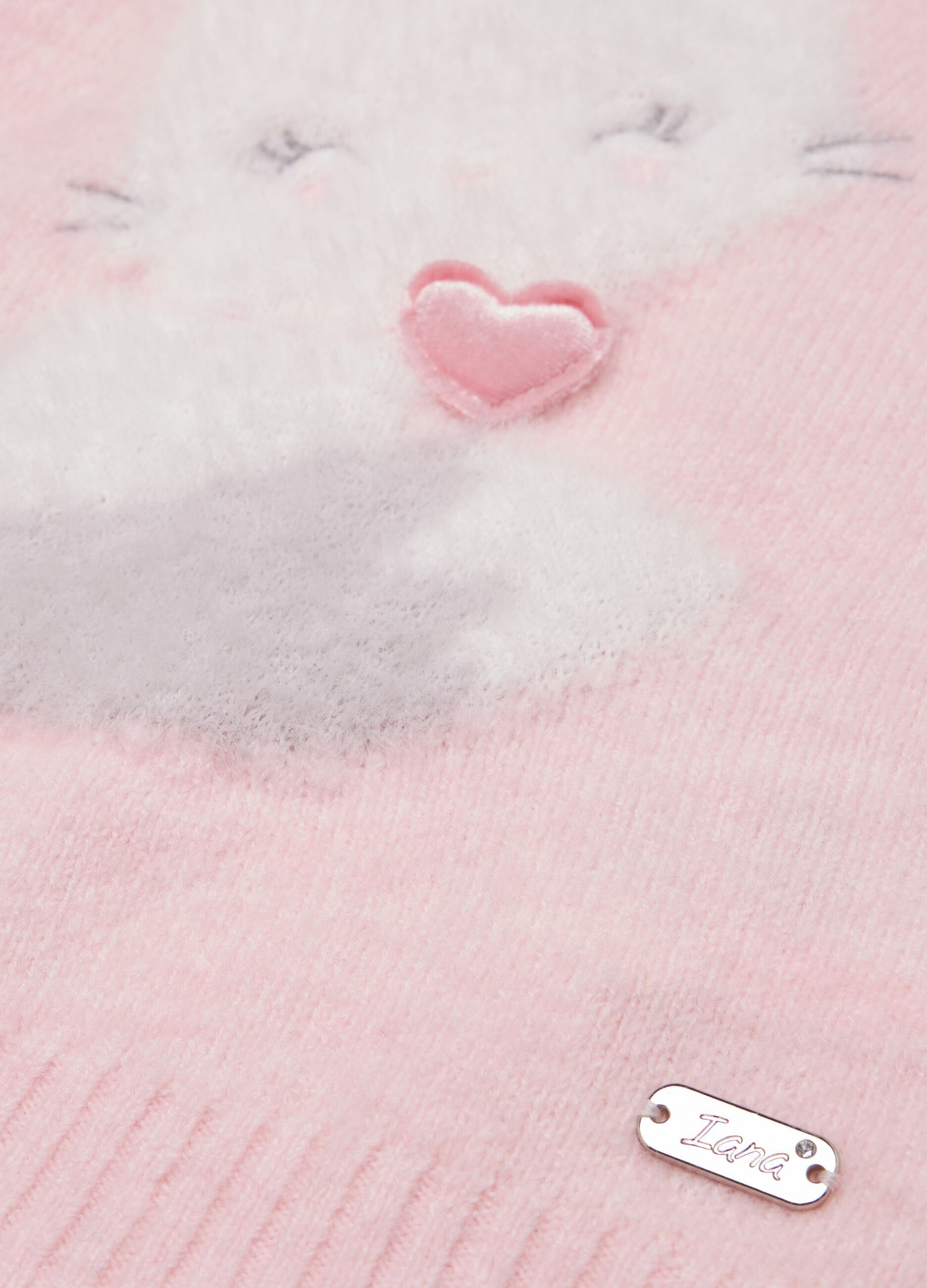 Rosa IANA Soft furry sweater für Neugeborener Mädchen | OVS