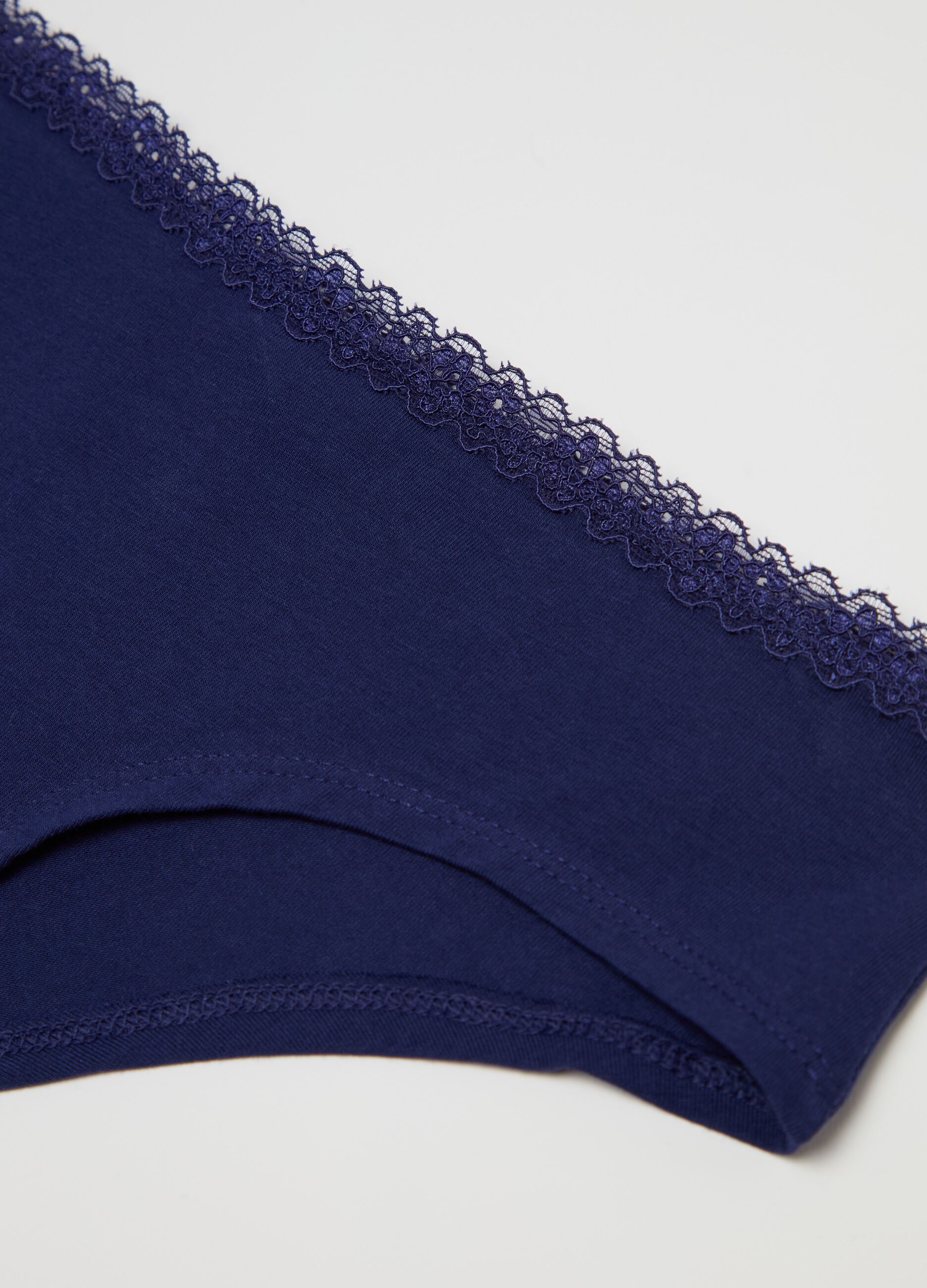Woman's French knickers with lace trim | OVS