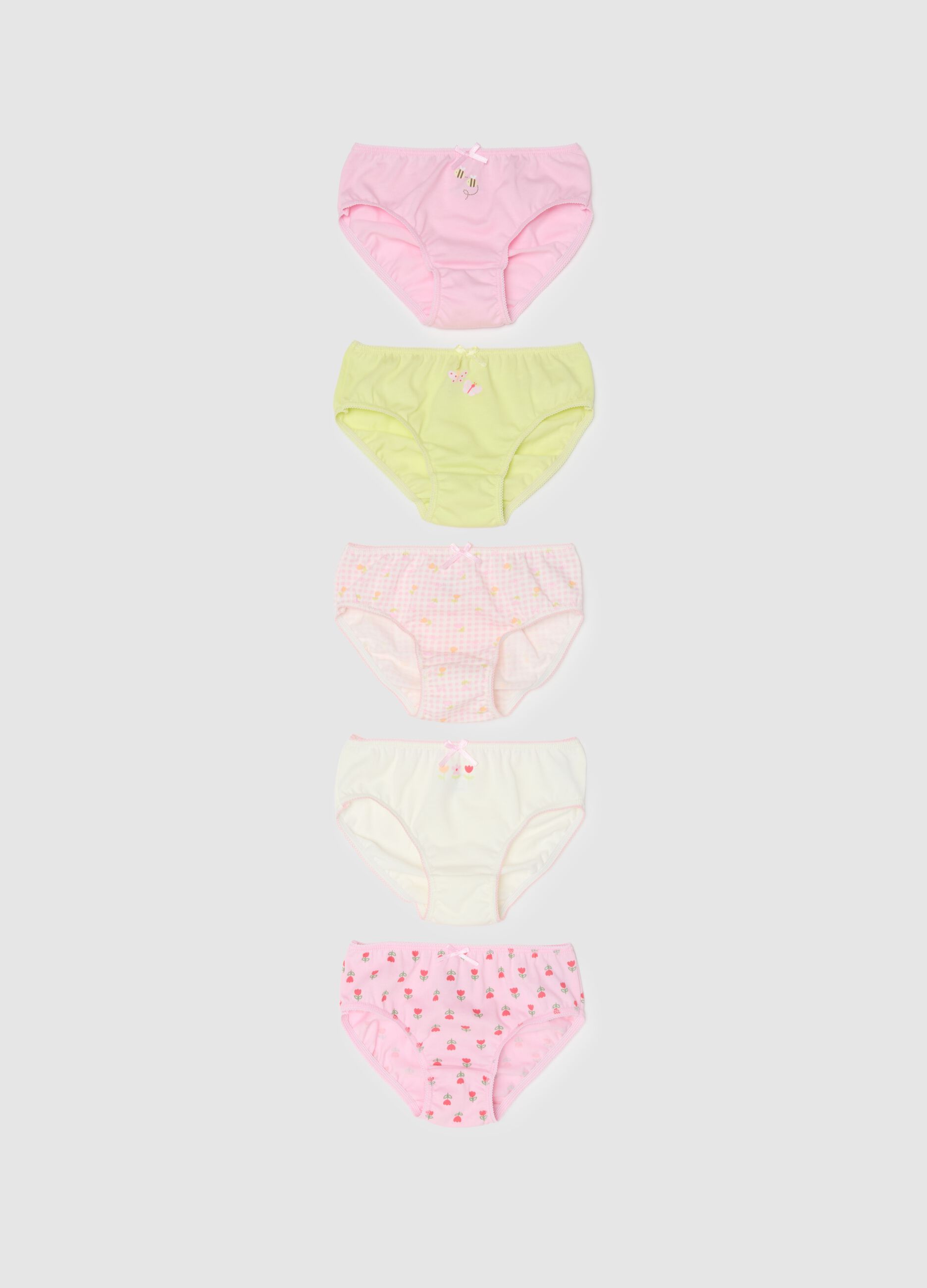 Multipack de culottes multicolores en coton pur pour nouveau-né, coupe ...