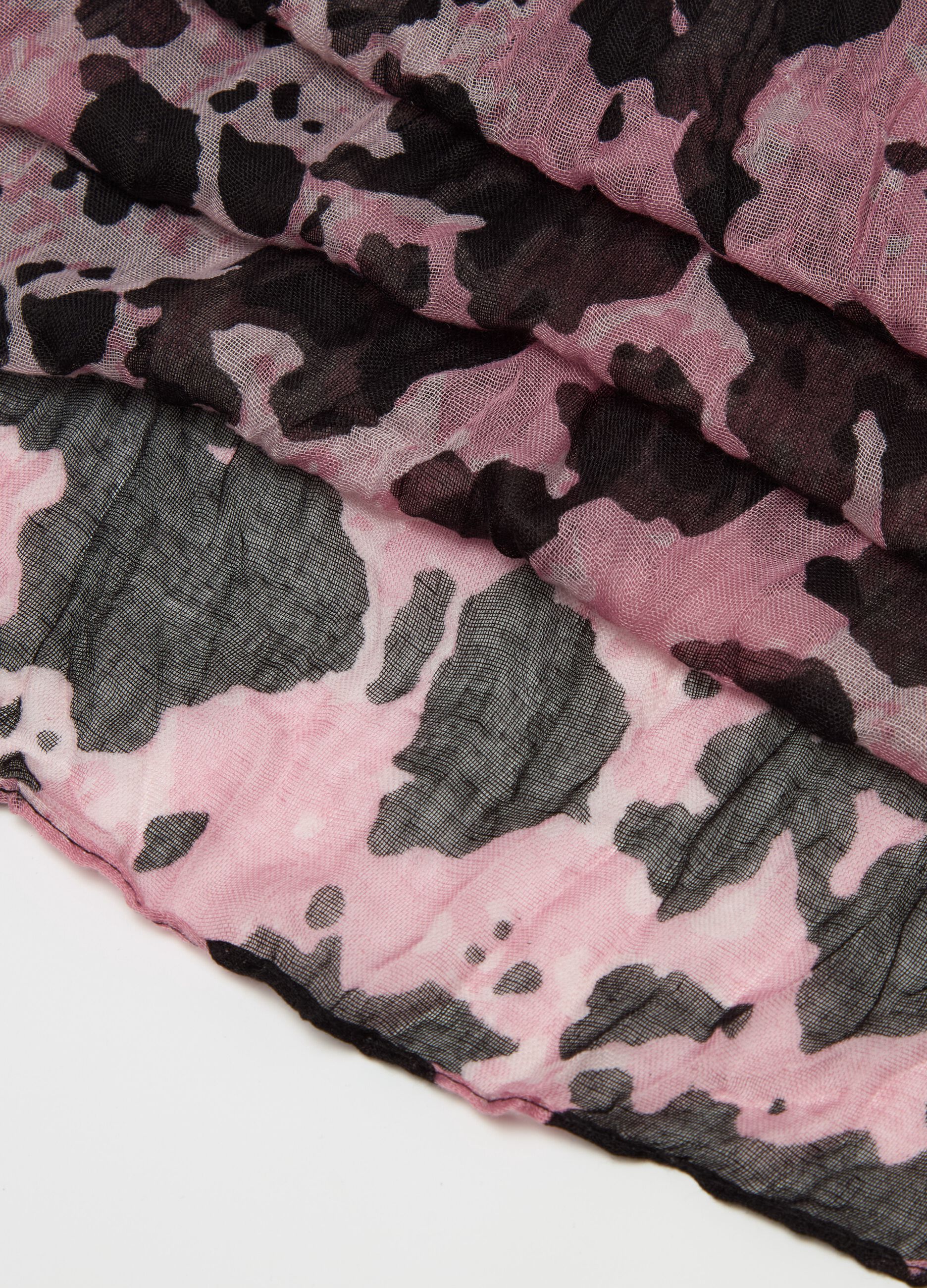 Woman's Crinkle-effect speckled pashmina | OVS