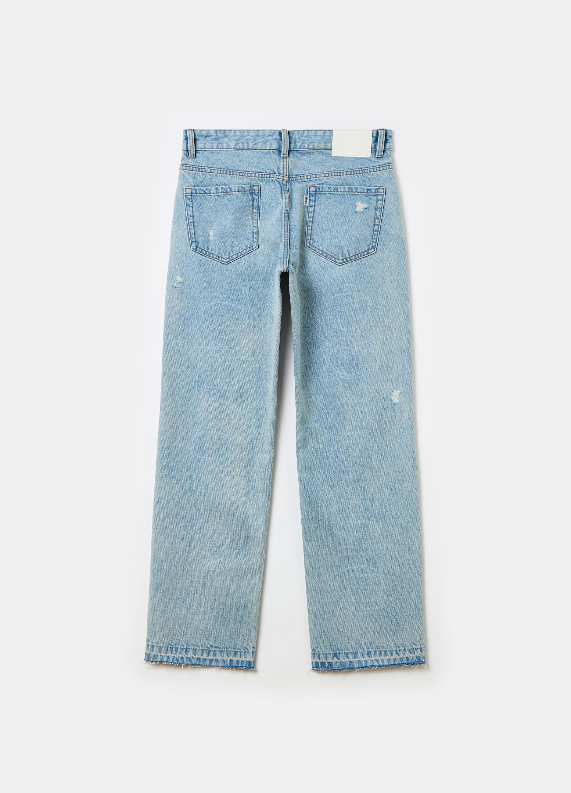 Baggy Lasered Denim UTOPJA pour Homme | OVS